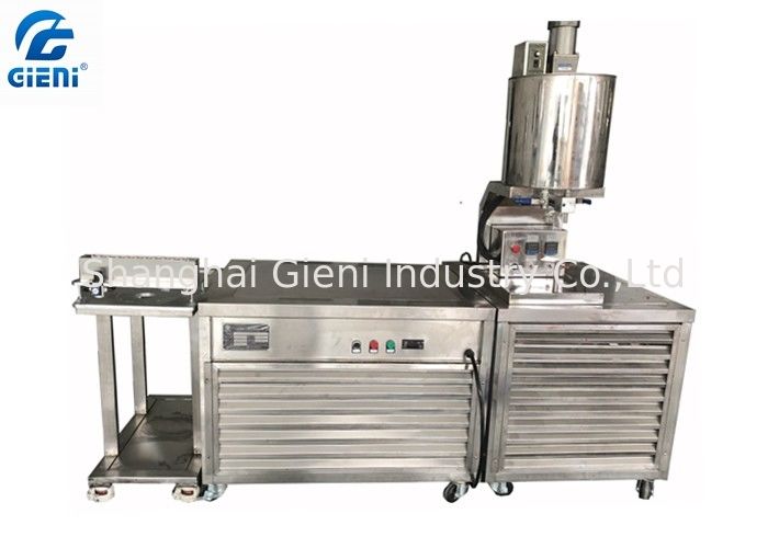Low Noise Manual Lipstick Production Machine , Color Cosmatic Filling ...
